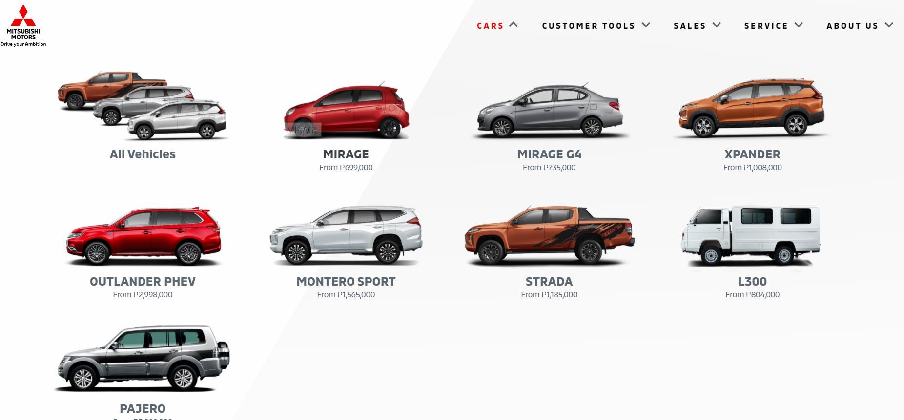 Mitsubishi Cars Prices In Philippines