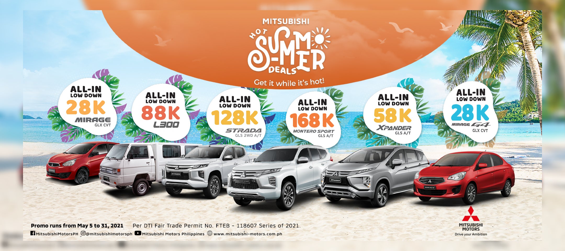 Mitsubishi Motors Extends Hot Summer Deals Promo | Mitsubishi Motors ...